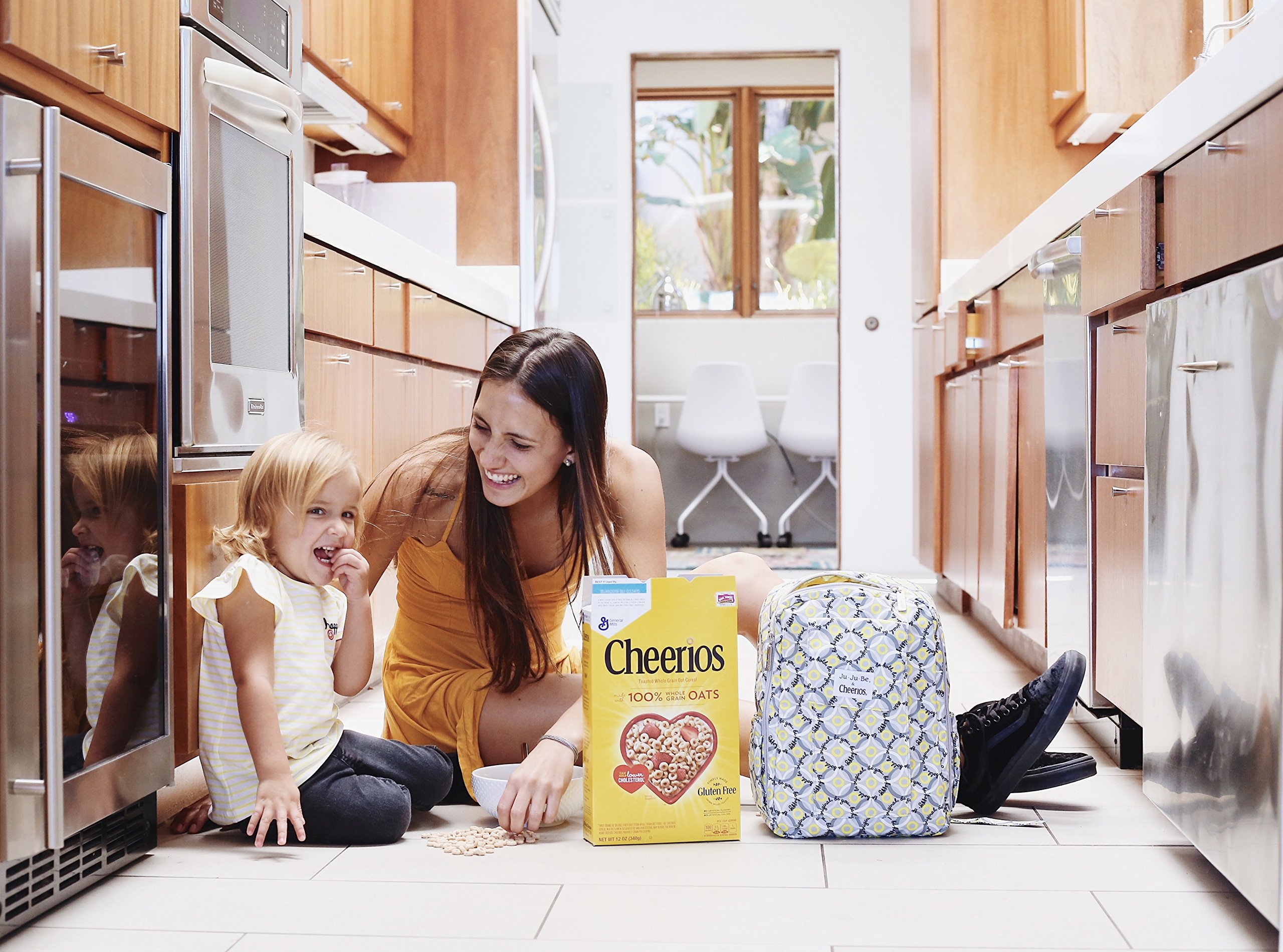 JuJuBe MiniBe Small Backpack, JuJuBe & Cheerios - Good Goes Round