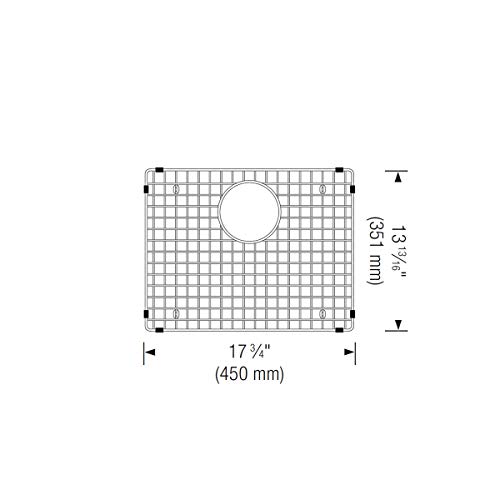 Blanco 221014 Stainless Steel Sink Grid (Precis 440142) Accessory