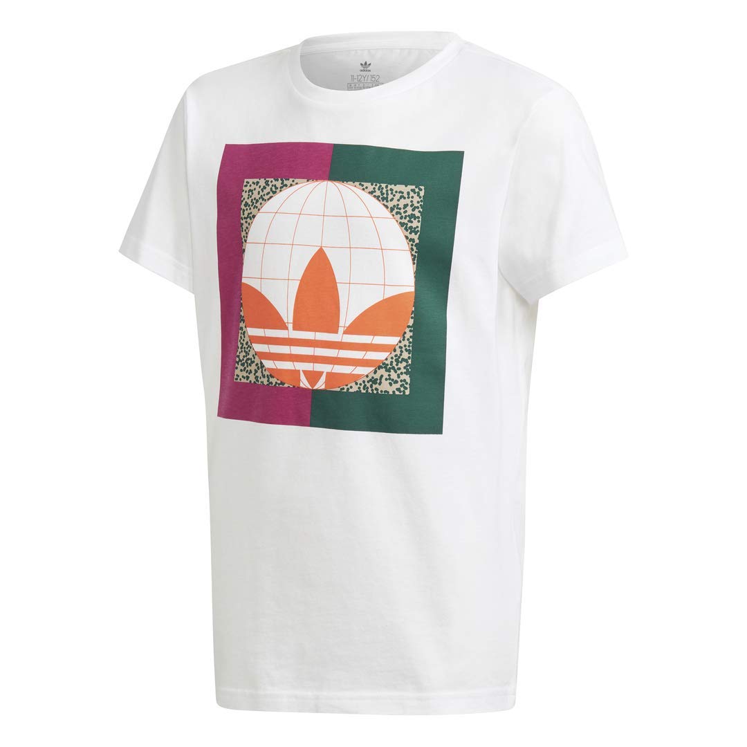 adidas Originals unisex-youth Graphic Tee Haze Coral X-Large