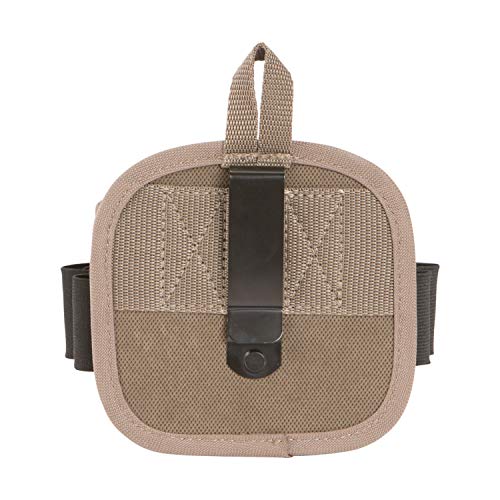 Allen Company Shotgun Shell Pouch - Clay, Trap, and Skeet Shooting Accessories - Hunting and Gun Range Gear - Soft Canvas Design - Tan