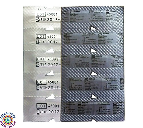 Precision Xtra Blood Glucose Test Strips, Unboxed, Sealed, 200 Test Strips (200 Test Strips Exp: 05/2018+)