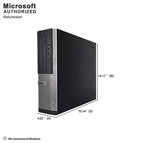 DELL Desktop Computer 3010 Intel Core i3-3220 3.30GHz 4GB DDR3 Ram 250GB Hard Drive DVD Windows 10 Pro (Renewed)']