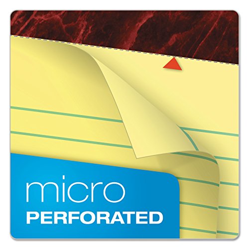 Esselte ESS20022 Ampad Gold Fibre Pads, 8 1/2 x 11 3/4, Canary, 50 Sheets (Pack of 12)