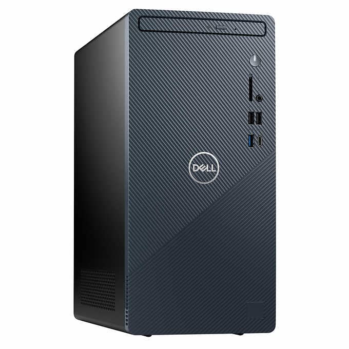 Dell Inspiron I3910 Desktop, 12th Gen Intel i5-12400 Processor, 12GB DDR4, 1TB HDD+256GB SSD, DVD Drive, Intel UHD Graphics, 802.11 ac, Bluetooth, HDMI, Windows 11 Home – Blue (Renewed)
