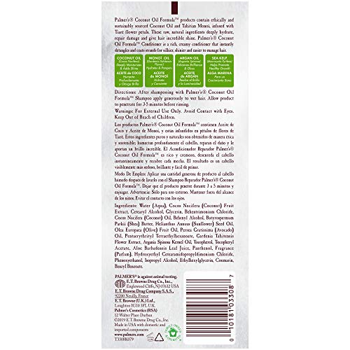 Palmer's Coconut Oil Formula Repairing Conditioner, 8.5 Ounce (Pack Of 3)