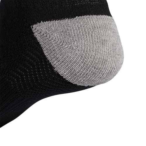 adidas Originals Men's Originals Roller 3-Pack High Quarter, Black/White/Heather Grey, Large