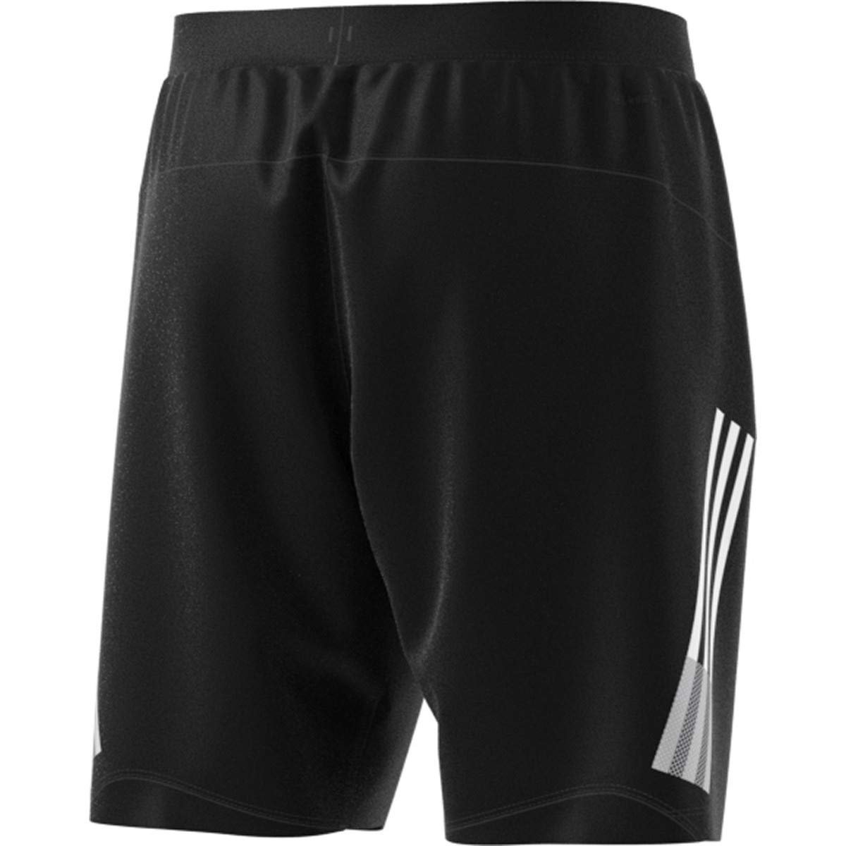 adidas Men's 4Krft 9" Sport 3-Stripes Shorts, Active Red/Black, Large