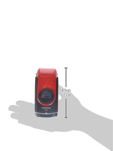 Braun Mobile Pocket Shaver M60 Red, 3.2 Ounce