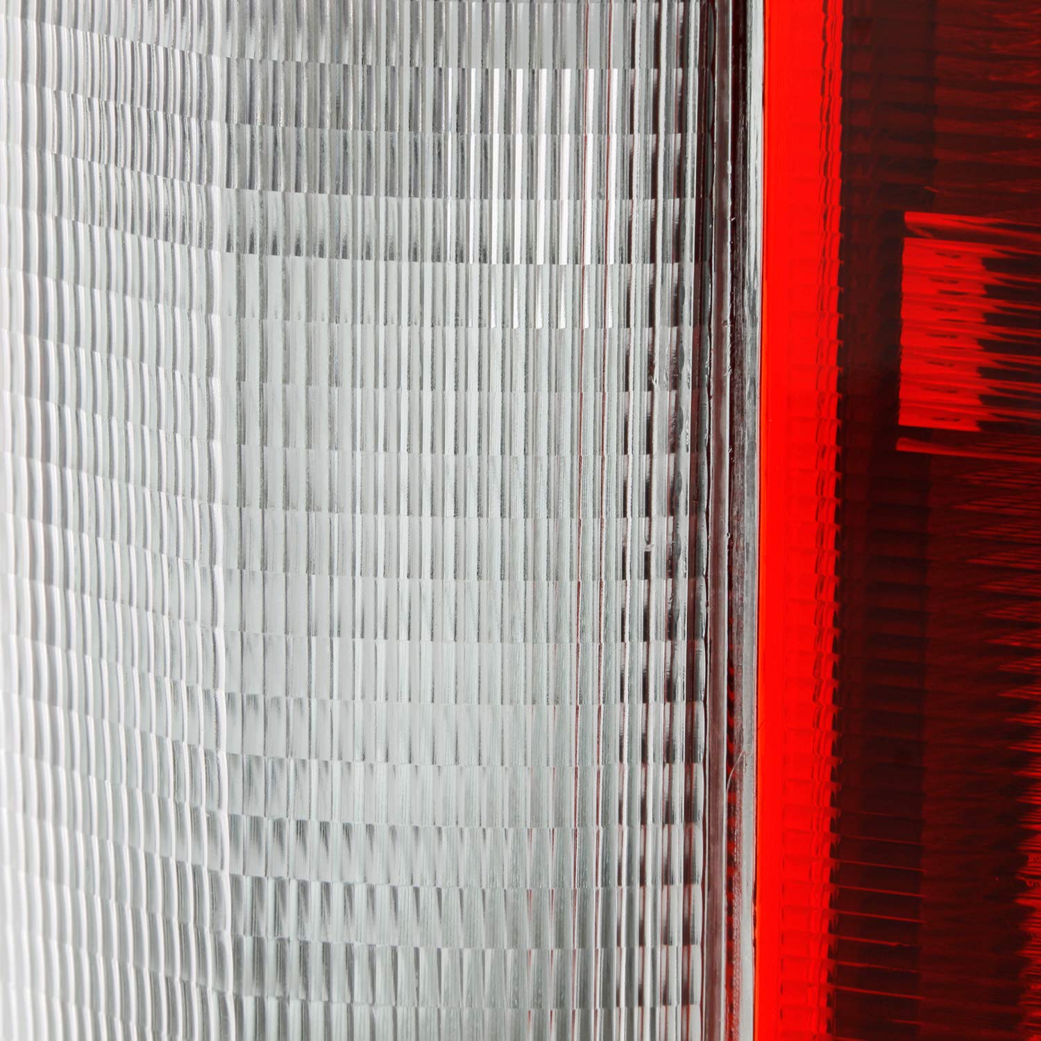 AKKON - Fits 2017 2018 2019 Ford F-250 / F350 Super Duty [w/o Blind Spot] [w/o LED] Chrome Red Tail Light Taillamp Driver Left