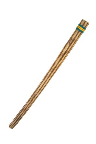 Africa Heartwood Project 40" Cactus Rainstick from Chile - Authentic Handcrafted Rain Stick Musical Instrument with Rasta Yarn Wrap and Durable Sealant