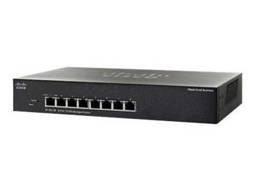Cisco Small Business SF300-08 - switch - 8 ports - managed - desktop - SRW208-K9-NA