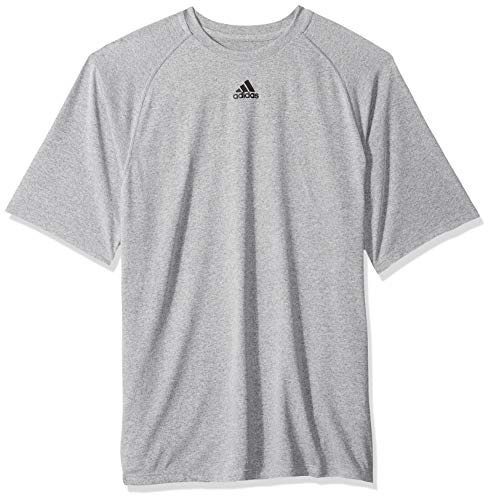 adidas Men's Climalite Short-Sleeve Tee Grey XL