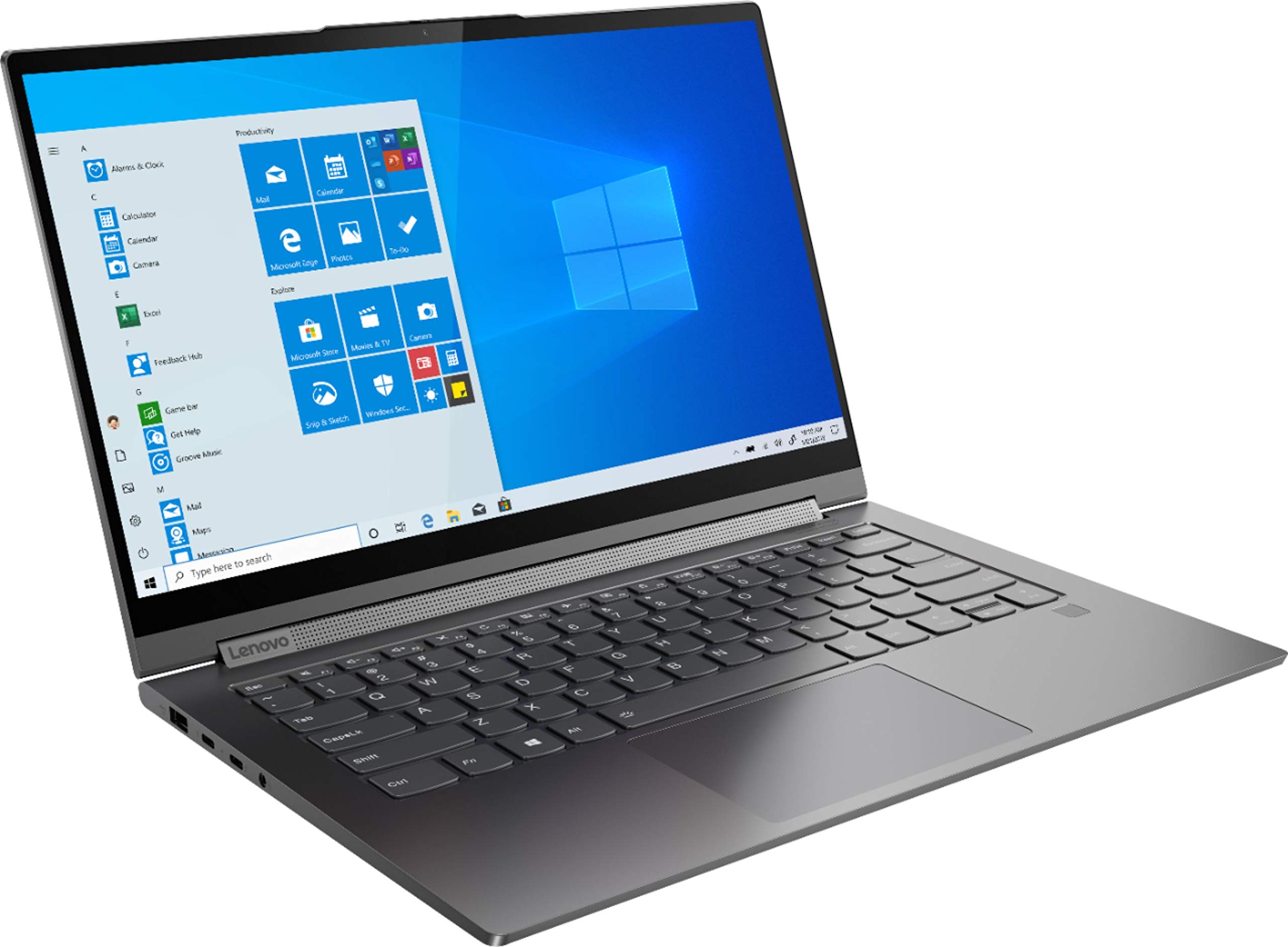 Lenovo Yoga C940 2-in-1 14" Ultra-Light Touch-Screen Laptop, FHD, Intel Core i7- 1065G7, 12GB RAM 512GB PCIe SSD, Fingerprint Reader, Backlit Keyboard, HD Webcam, Thunderbolt 3, Iron Gray, Windows 10