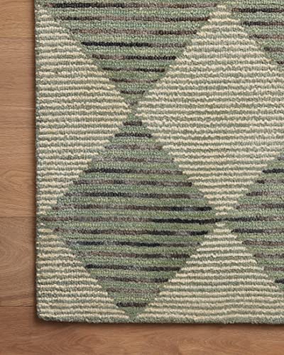 Chris Loves Julia x Loloi Francis Collection FRA-01 Spa / Granite 5'-0" x 7'-6" Area Rug