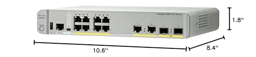 Cisco WS-C3560CX-8TC-S Catalyst 3560-CX 8 Port Data IP Base Switch