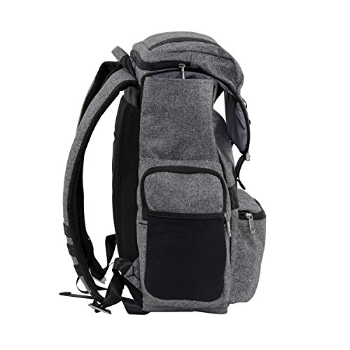 JuJuBe Hatch Durable Traveler/Diaper Dad Bag, XY Collection - Gray Matter