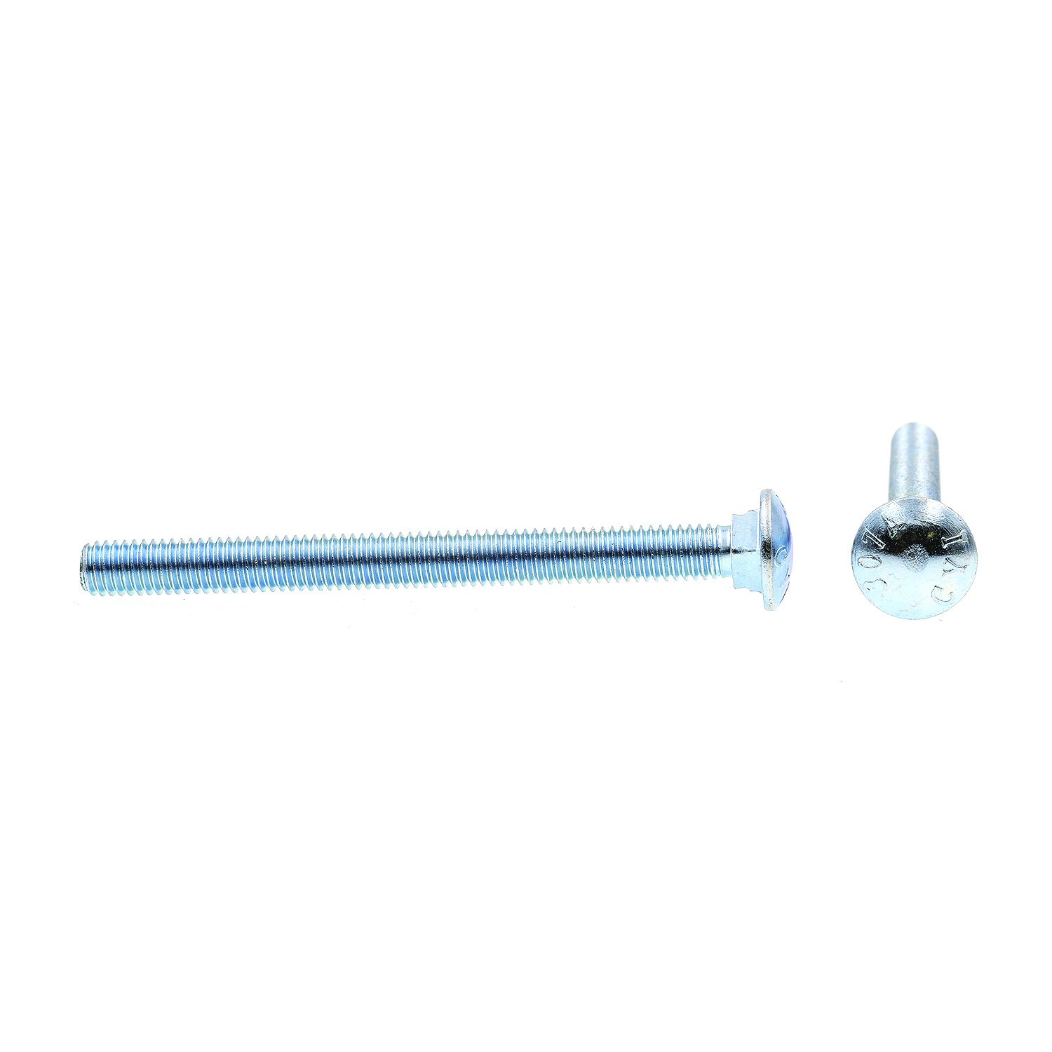 Prime-Line 9063856 Carriage Bolts, 3/8 In.-16 X 4-1/2 In., A307 Grade A Zinc Plated Steel (15 Pack)