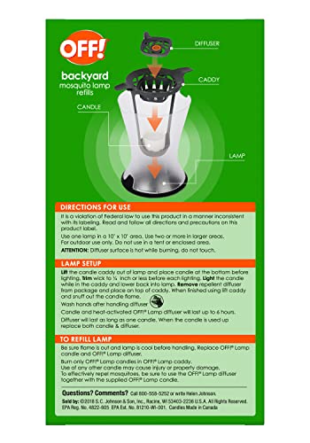 OFF! Mosquito Lamp Refills (Pack - 3)