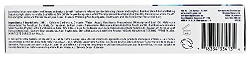 Desert Essence Natural Tea Tree Oil Whitening Plus Toothpaste - Cool Mint - 6.25 Oz - Antiseptic Tea Tree Oil - Zinc Citrate - Baking Soda - Freshens Breath - Reduced Plaque - Fluoride & Gluten Free