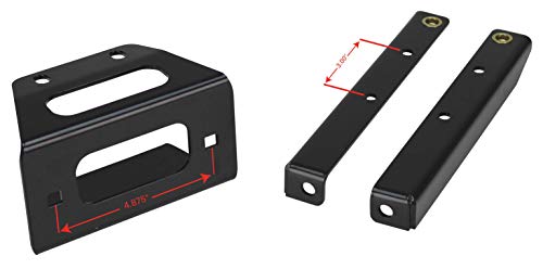 Extreme Max 5600.3169 ATV Winch Mount for Polaris RZR 570/800,Black