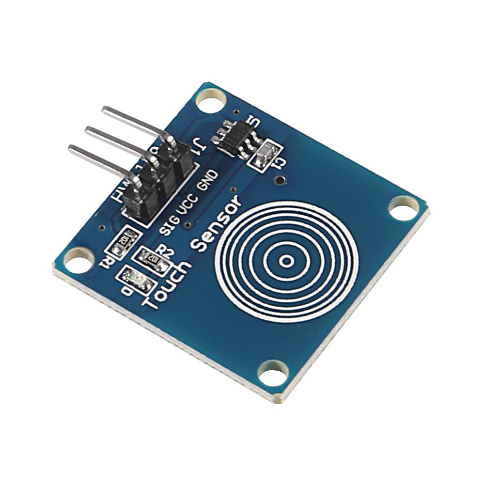 ALMOCN 10PCS TTP223B Digital Touch Switch Module Capacitive Sensor Switch DIY DC 2~5.5V for Arduino Raspberry Pi