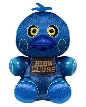 Funko Plush Set of 4 FNAF - Five Nights at Freddys - High Score Chica, Radioactive Foxy, System Error Bonnie and VR Freddy