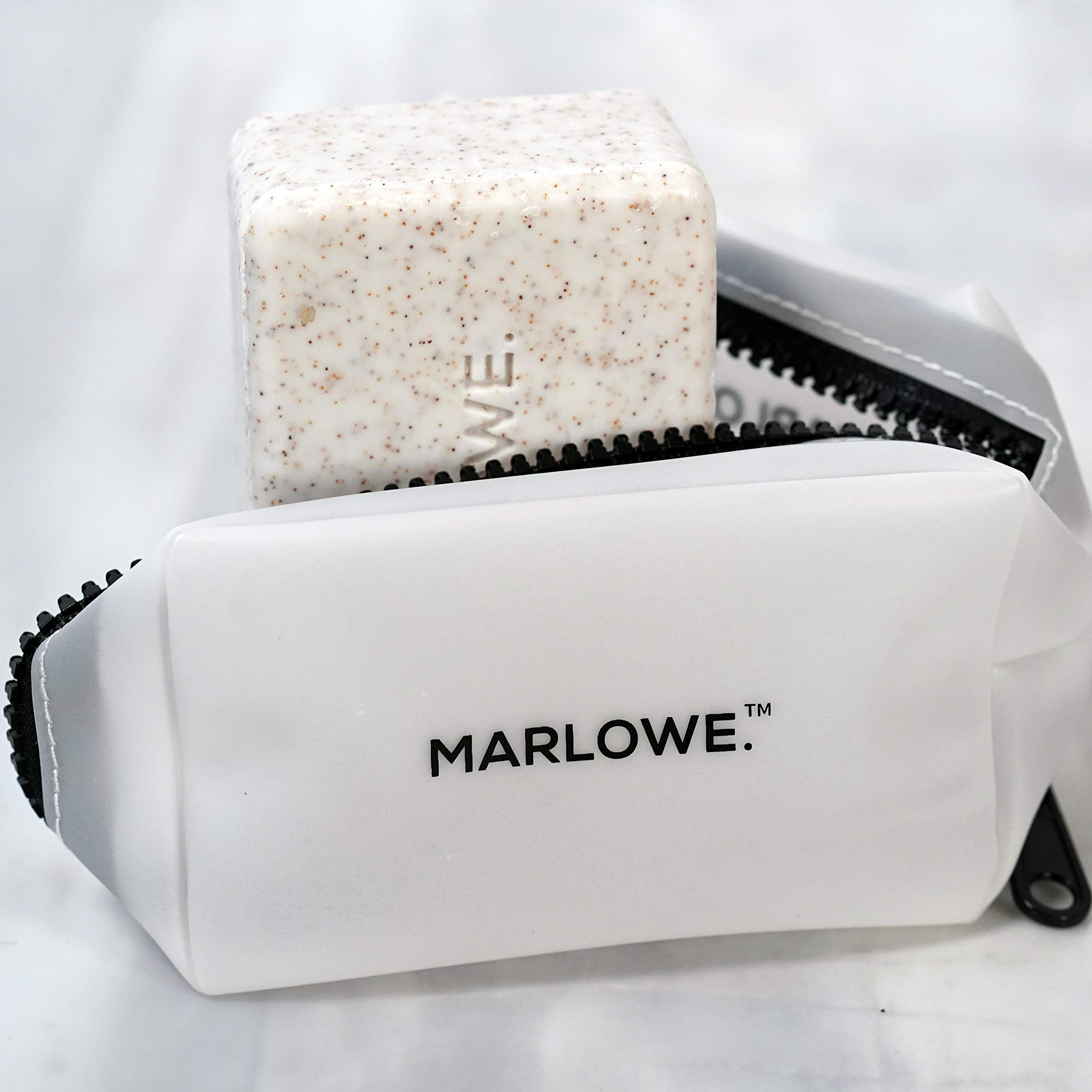 MARLOWE. No. 401 Travel Soap Case with Zipper Closure, 1 Portable Soap Holder for Bar Soap, Durable Soap Container for Traveling, Vacations, Camping & Gym