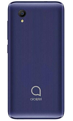 Alcatel 1 Unlocked Phone 4G LTE 5" Display 16GB Dual Camera ATT, Tmobile, Metro, Straight Talk - Blue