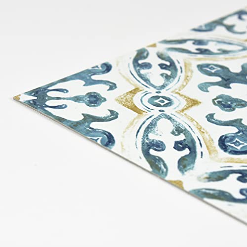 FloorPops 12-in by 12-in Tuscan Peel and Stick Floor Tiles (10 Tiles), (10 sq.ft./Carton)