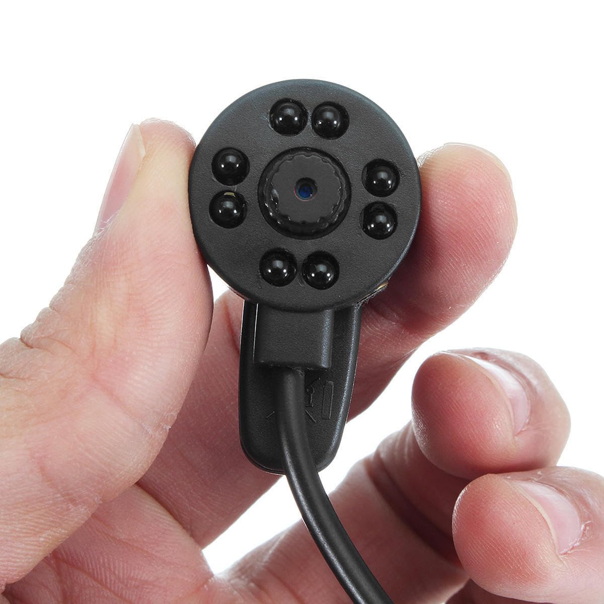 Vanxse® CCTV Mini Security Camera Hd 3.6mm 90degree 1000tvl 8PCS Infrared IR LEDs Night Vision Indoor/Outdoor Mini CCTV Surveillance Camera