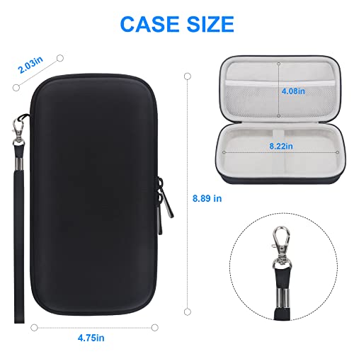 Elonbo Hard Travel Case for Backbone One Mobile Gaming Controller,Compatible with Backbone One for iPhone/iPhone PlayStation Edition/Android/Android PlayStation Edition, Handheld Gaming Console Holder