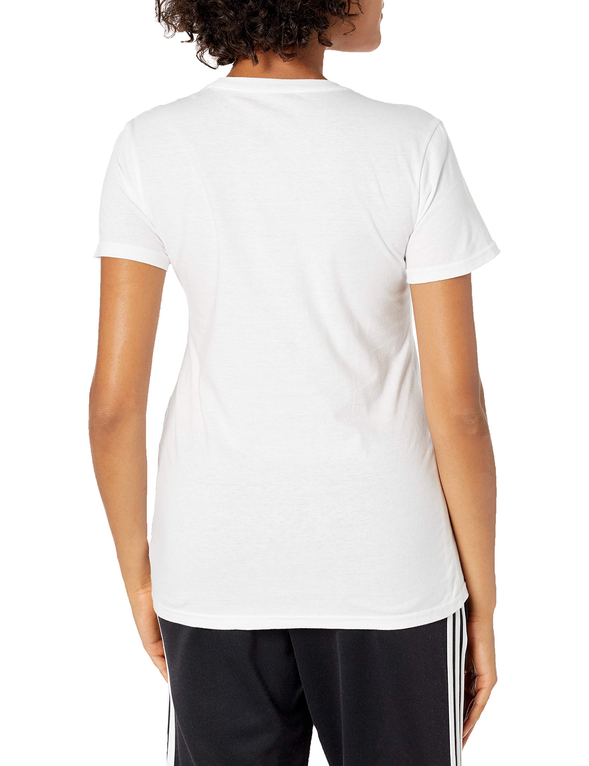 adidas womens Americana Tee White Large