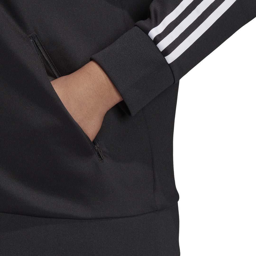 adidas Originals Women's Superstar Track Jacket, Black/White, M