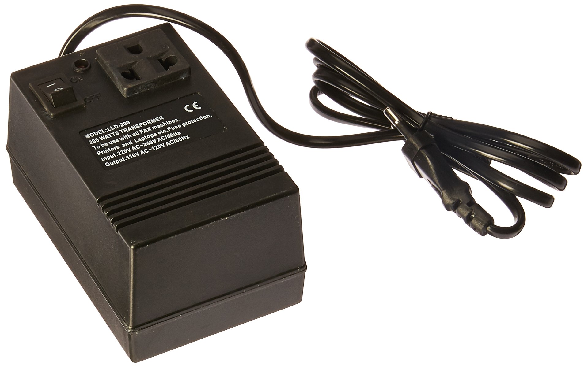 Norstar LLD 200 Watts Step Down Converter for 220/240 Volt with Fuse Protection
