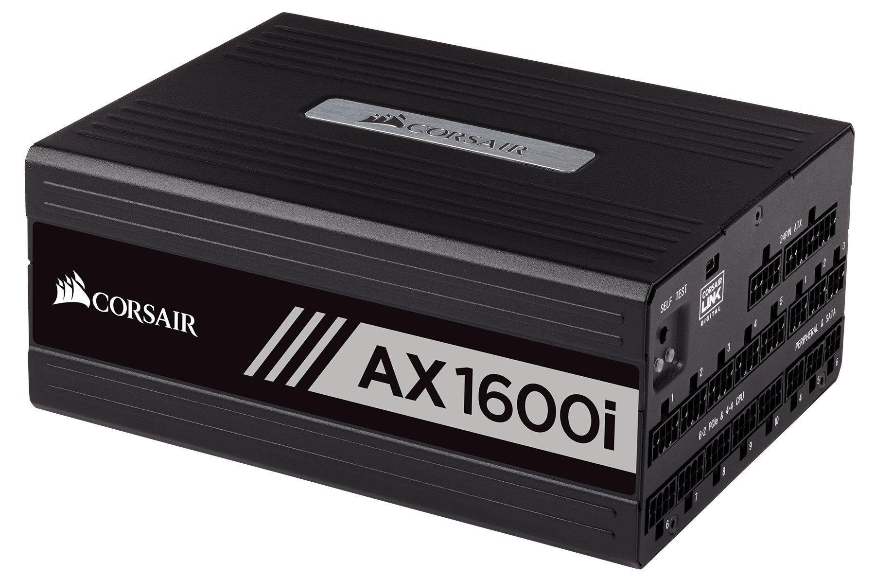 Corsair AXi Series, AX1600i, 1600 Watt, 80+ Titanium Certified, Fully Modular - Digital Power Supply (CP-9020087-NA)