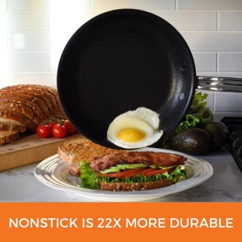 Hestan - ProBond Collection - Essential Skillet Set, Set of Two, 8.5-inch NonStick & 11-inch Stainless Steel, Made without PFOAs