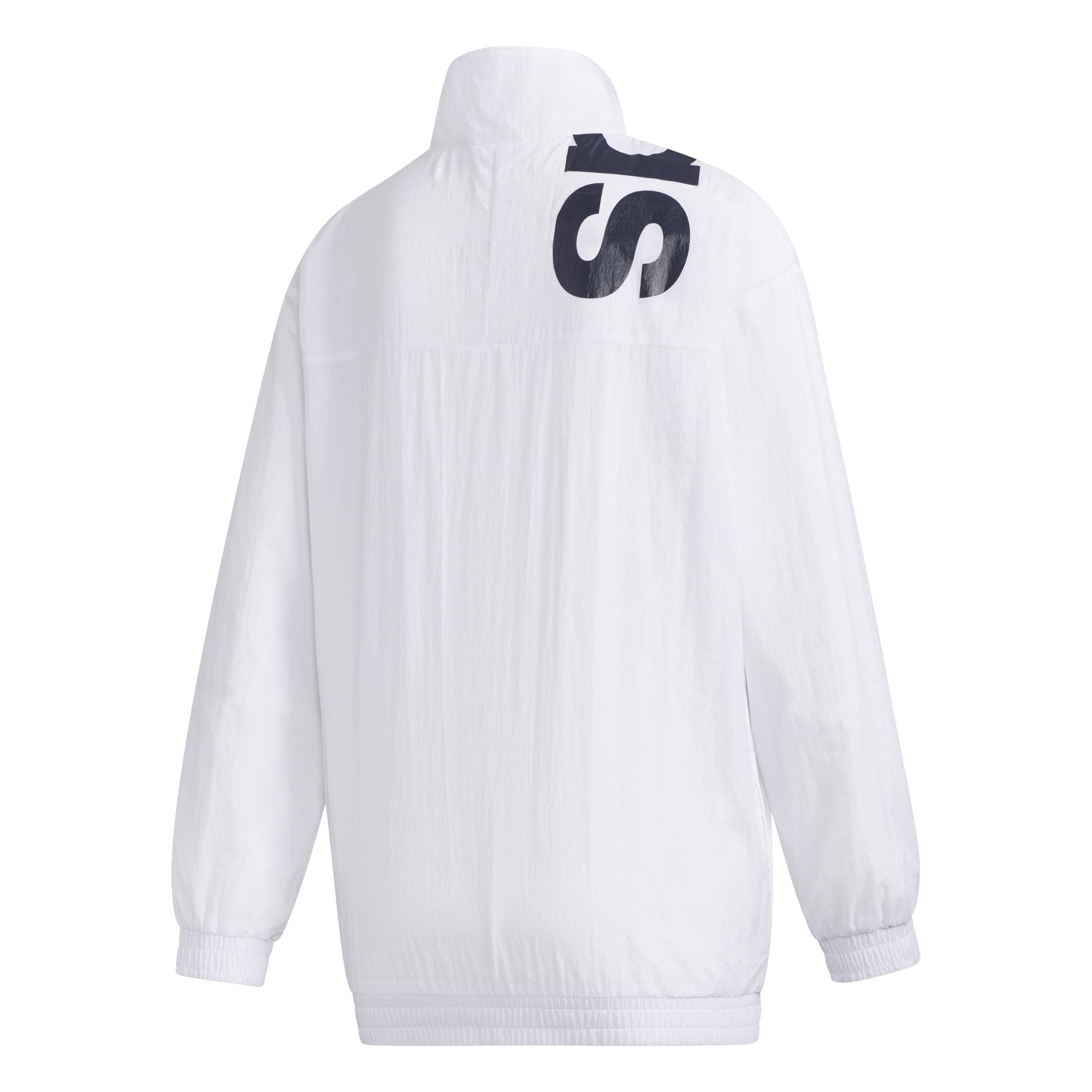 adidas womens New Authentic Track Top White XX-Large