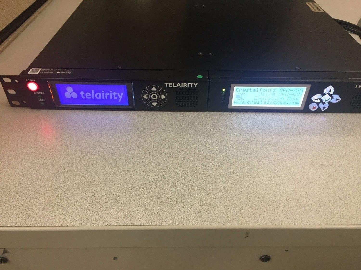 Telairity BE8650 HD SD SDI MPEG2/4 CID Encoder DVB-S2 L-Band Ericsson AVP3000