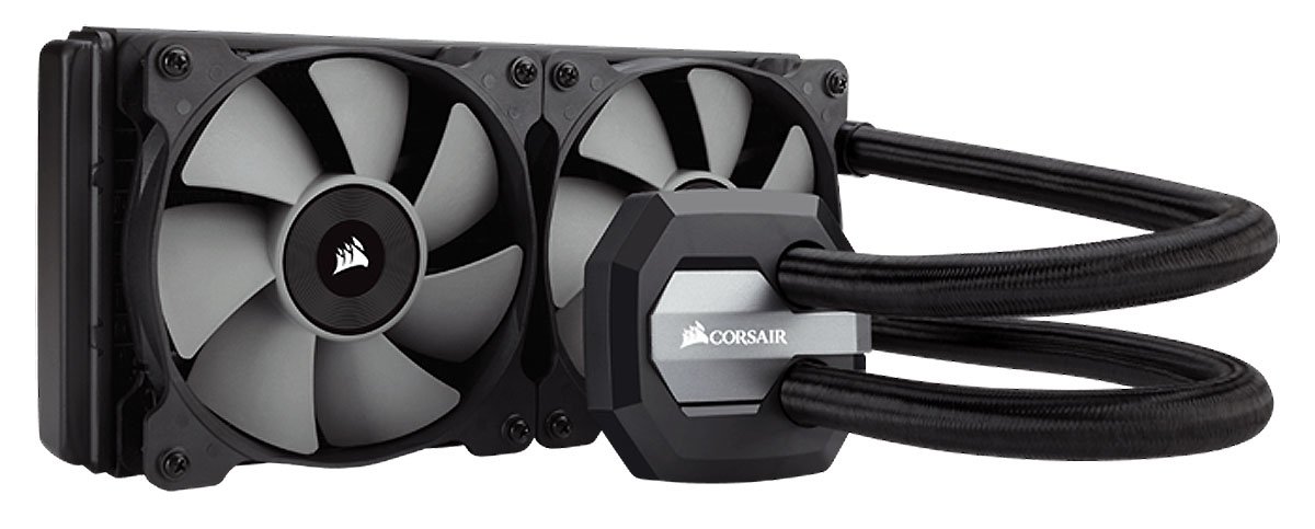 CORSAIR Hydro Series H100i v2 AIO Liquid CPU Cooler, 240mm Radiator, Dual 120mm PWM Fans, Advanced RGB Lighting and Fan Software Control
