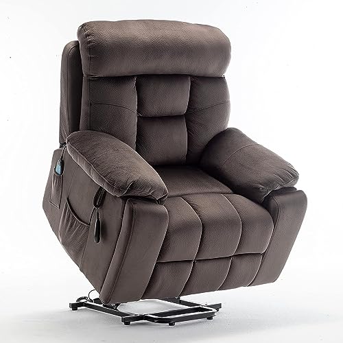 Cobplns Recliner Chair/Recliner Chairs for Adults, Lift Chairs Recliners for Elderly with Massage Lumbar Heating, Suitable for People Under 6 Feet Tall and Weighing up to 400lbs
