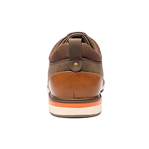 Bruno Marc Men's Brown Dress Shoes Casual Oxford LG19011M 12 M US