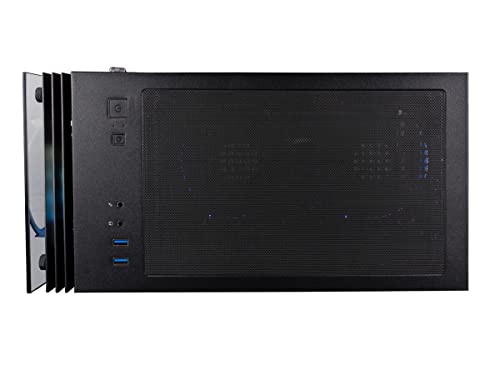 Empowered PC Stratos Micro Gaming Desktop - NVIDIA GeForce RTX 4090, Intel 24-Core i9-13900KF Processor, 64GB DDR5 RAM, 2TB NVMe SSD + 6TB HDD, WiFi, Windows 11 - Liquid Cooled RGB Gamer Computer