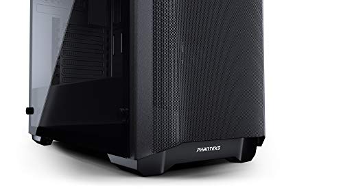 Phanteks Eclipse P400A Digital ATX Mid-tower(PH-EC400ATG_DBK01), Mesh Front Panel, Tempered Glass, Digital-RGB, Black