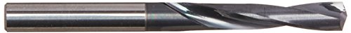 Kodiak Cutting Tools KCT217468 USA Made Solid Carbide Drill Bit, AlTiN Coated, Stub Length, 2 Flute, 3/16" Diameter, 7/8" Length of Cut, 2" Overall Length