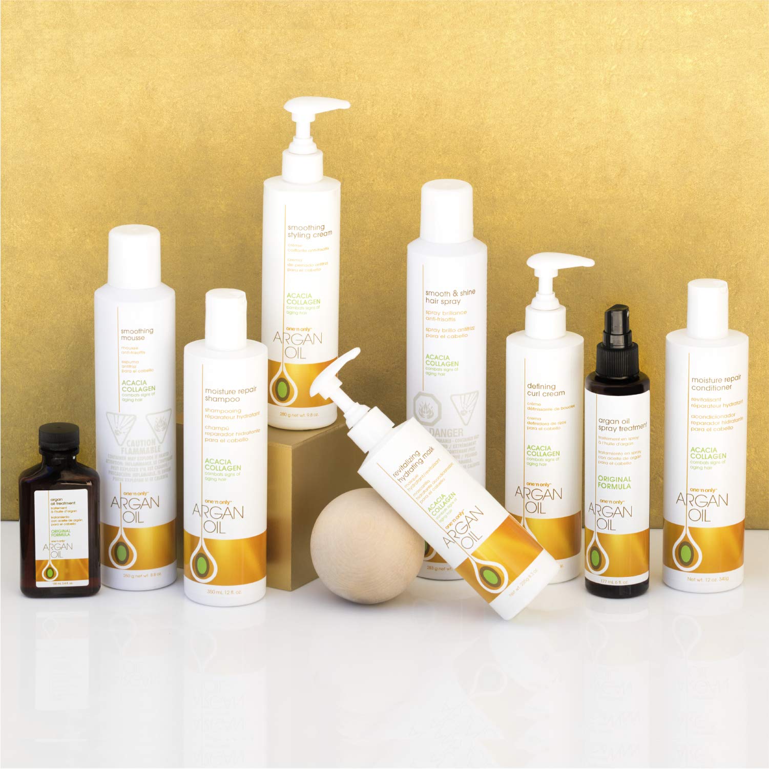 One 'n Only Argan Oil Moisture Repair Conditioner, Helps Detangle and Smooth Damaged Hair Cuticle to Improve Structure, Improves Shine and Manageability, 33.8 Fl. Oz