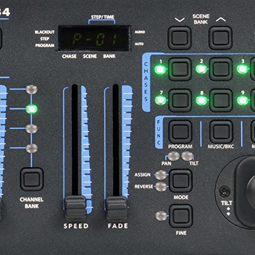 ADJ Products, DMX Operator-384, 384 Channel DMX 512 with 12 Chase Programs and 8 Faders