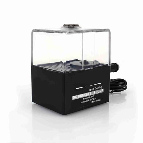 CPU CPU Sc-300T Dc 12V Ultra-Quiet Water Cooling Pump 4W Reservoir .300L/H for Pc CPU Liquid Cooling System