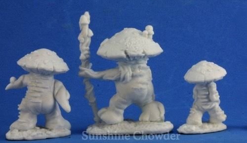 Mushrooms (3) 77345 - Dark Heaven Bones - Reaper Miniatures?D&D Wargames Monster ^G#fbhre-h4 8rdsf-tg1306844