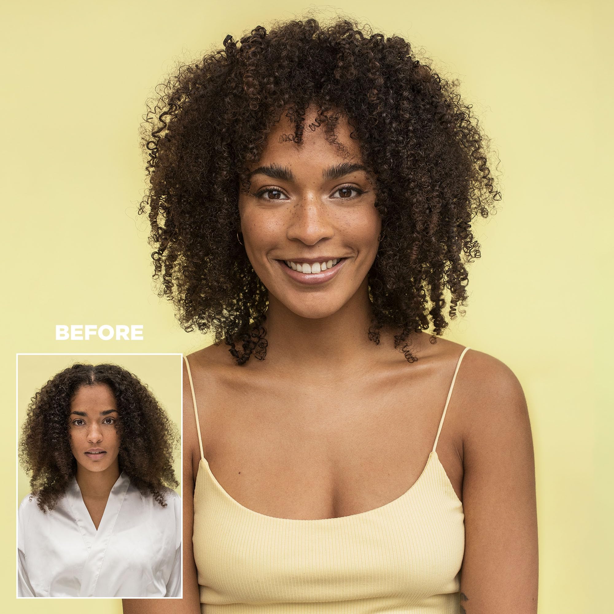 BOUNCE.ME Curling Gel Spray by DESIGNME | Frizz-Free Curl Defining Gel - Refresh Curls, Waves, Coils | Non-Crunchy, Non-Sticky Formula - Climate Control Styling, 7.77Oz