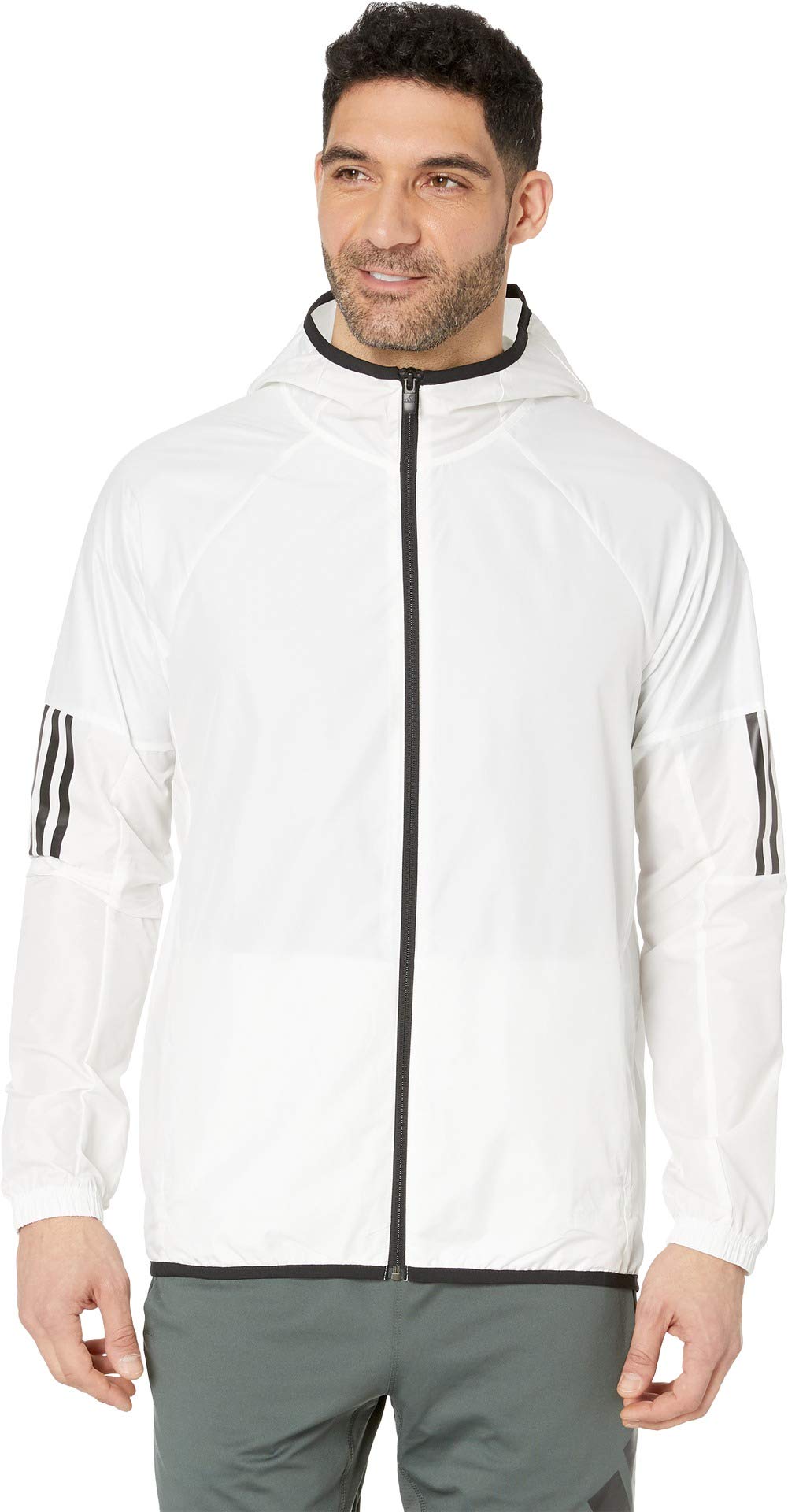 adidas Wind Full-Zip Jacket White LG